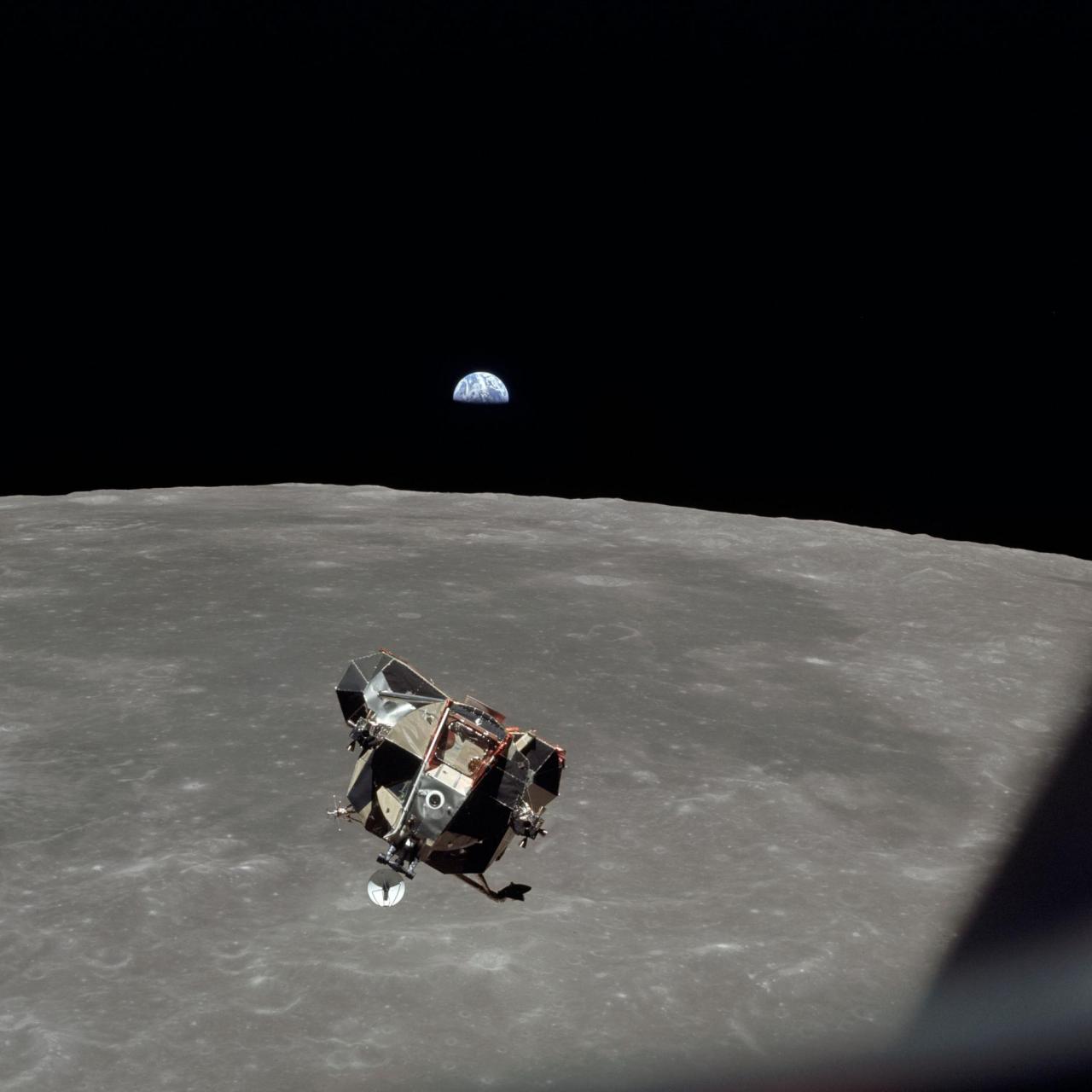Hi Res Moon Landing