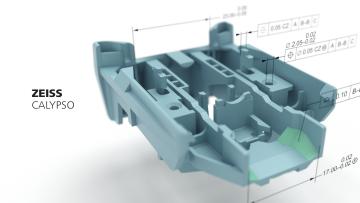 ZEISS metrology for interior components in automotive engineering: precise | automated