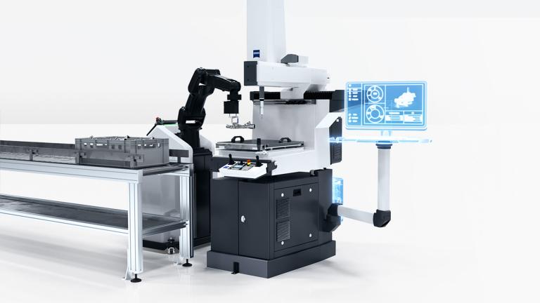 Series inspection of plastic parts during production