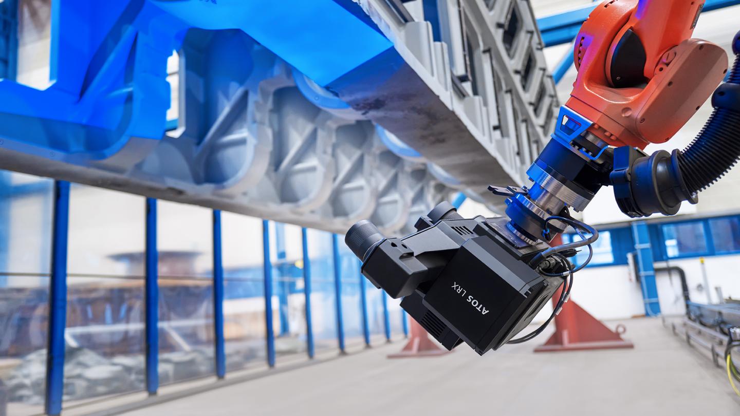 ZEISS ATOS LRX: ZEISS at the german Siempelkamp Giesserei