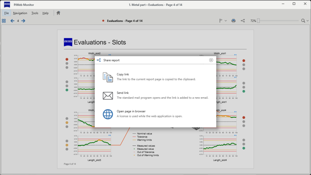 ZEISS PiWeb Release: Focus on quality data