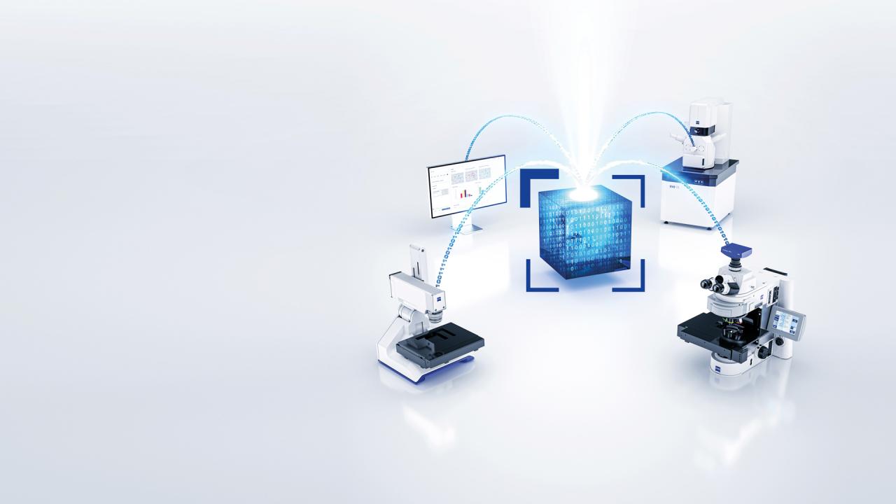 Connected microscopy. Accelerate decisions: ZEISS Industrial Microscopy ...