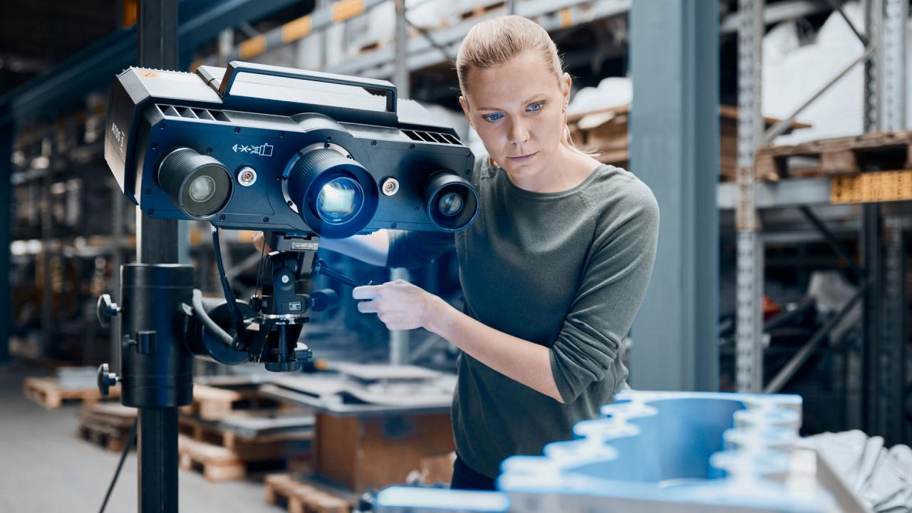 ATOS 5: Versatile 3D scanner | Developed for industrial demands