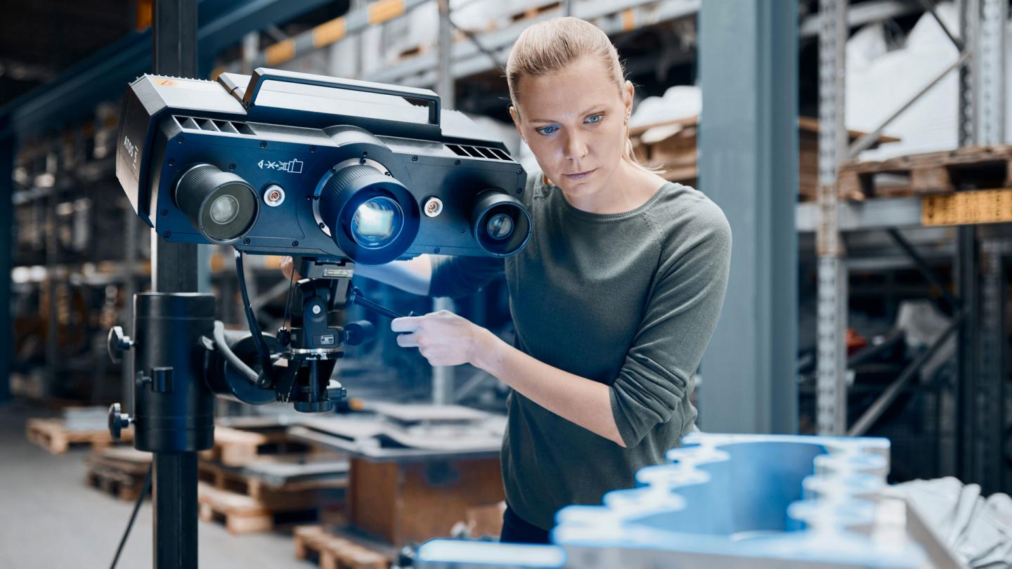 ATOS 5: Versatile 3D scanner | Developed for industrial demands