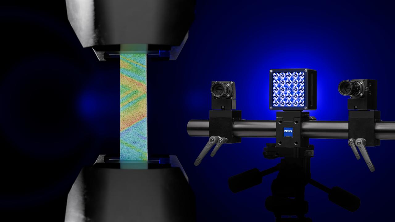 ZEISS IQS | ARAMIS 1 | Optical strain