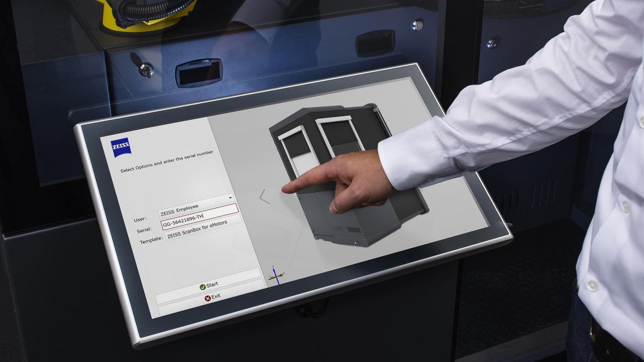 ZEISS ScanBox for eMotors: Efficient quality assurance in the production of stators