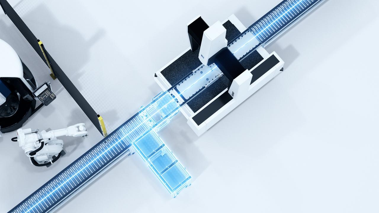 ZEISS ScanBox Series 4 RC: Automatic loading I Autonomous part inspection