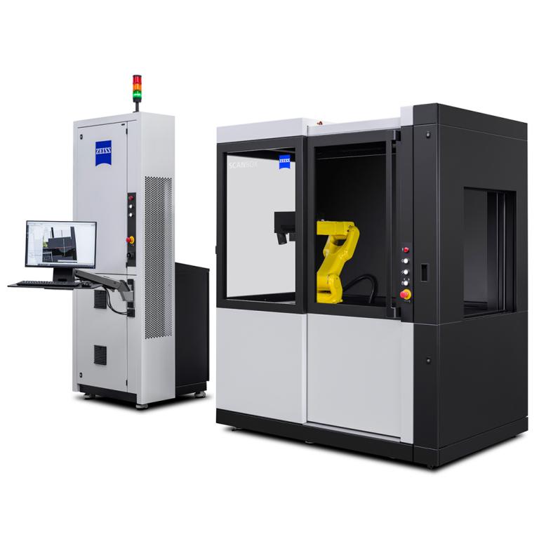 ZEISS ScanBox Series 4 RC: Automatic loading I Autonomous part inspection