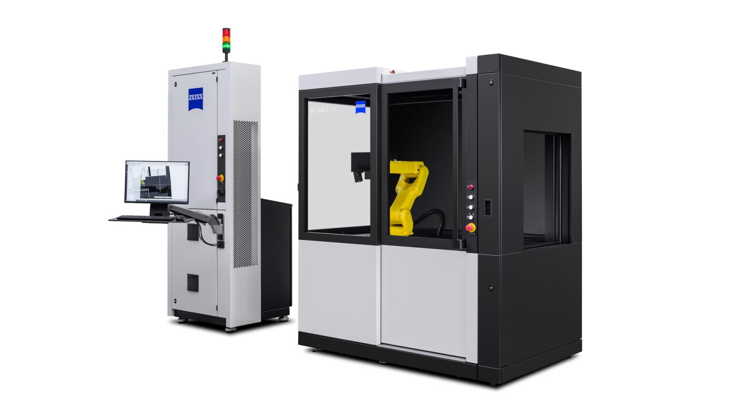 ZEISS ScanBox Series 4 RC: Automatic loading I Autonomous part inspection