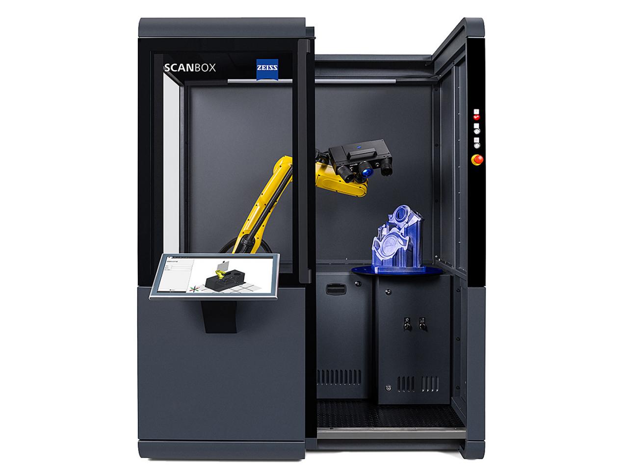 ZEISS ScanBox: Optical 3D coordinate measuring machine | automation
