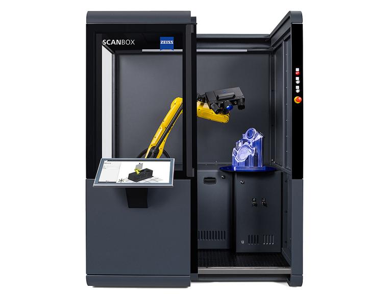ZEISS ScanBox: Optical 3D coordinate measuring machine | automation