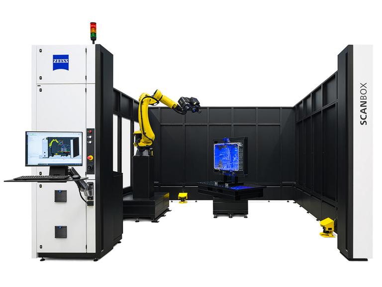 ZEISS ScanBox: Optical 3D coordinate measuring machine | automation