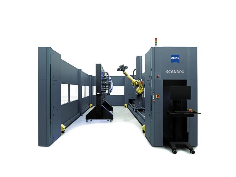 ZEISS ScanBox: Optical 3D coordinate measuring machine | automation