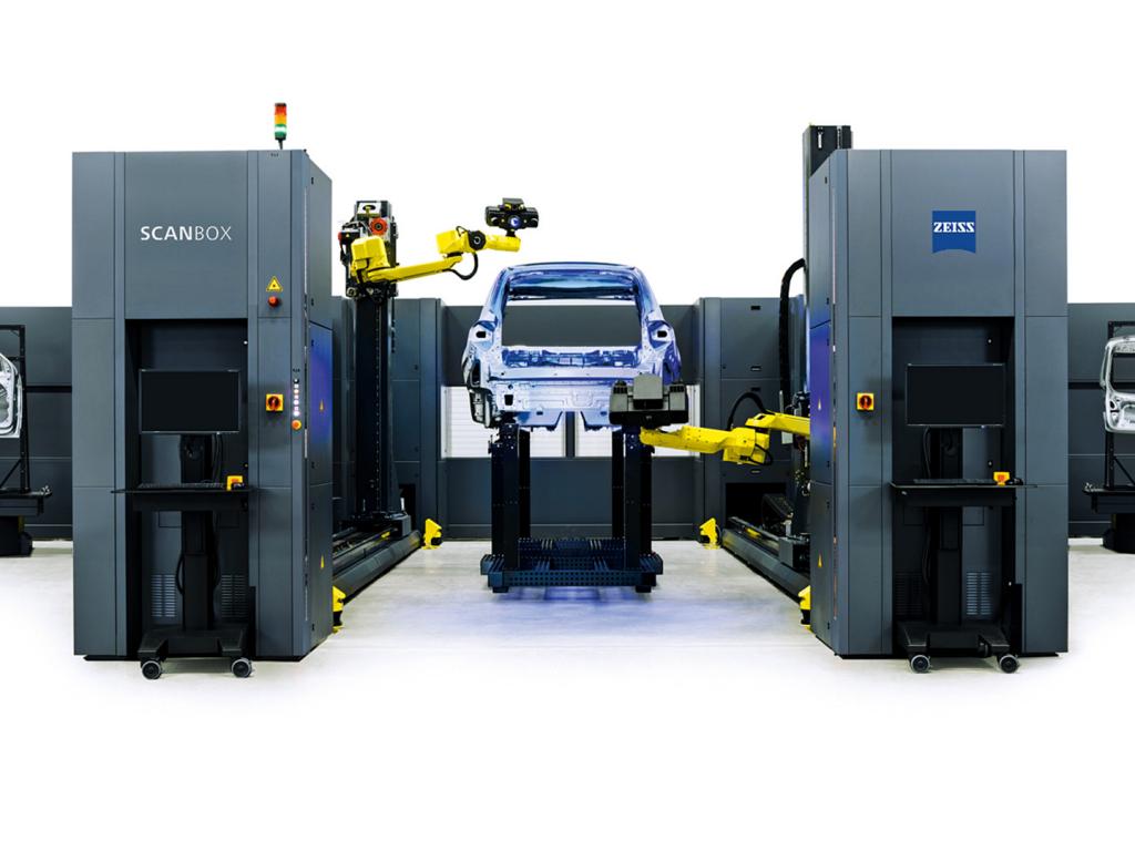 ZEISS ScanBox: Optical 3D coordinate measuring machine | automation
