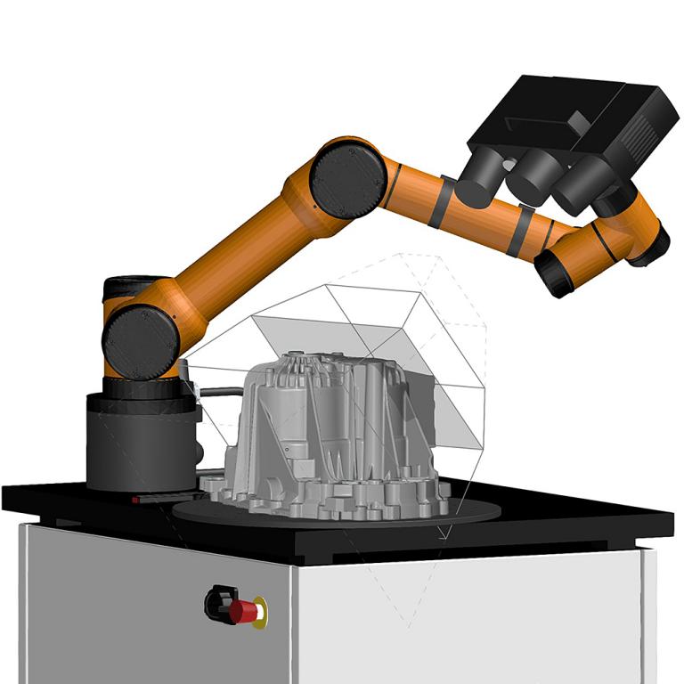 ZEISS ScanCobot: Mobile measuring station | Collaborative robot