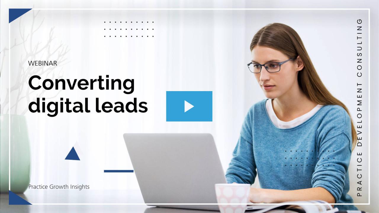 Converting digital leads