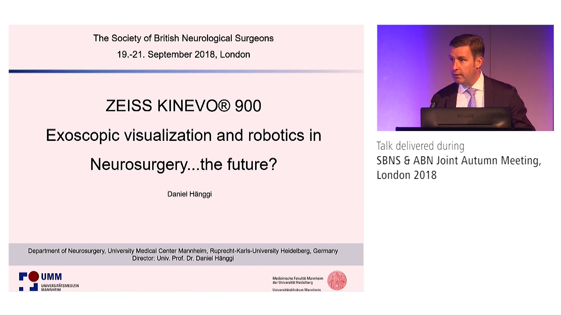 Exoscopic visualization and robotics in neurosurgery… the future?