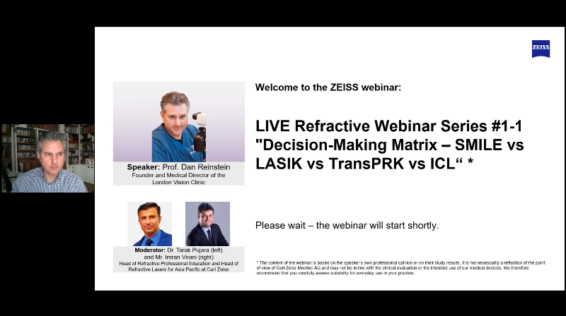 Decision-making matrix - SMILE vs LASIK vs TransPRK vs ICL