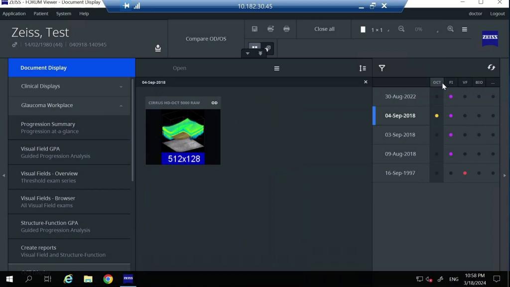 In 30 seconds: How to use the ZEISS FORUM document display