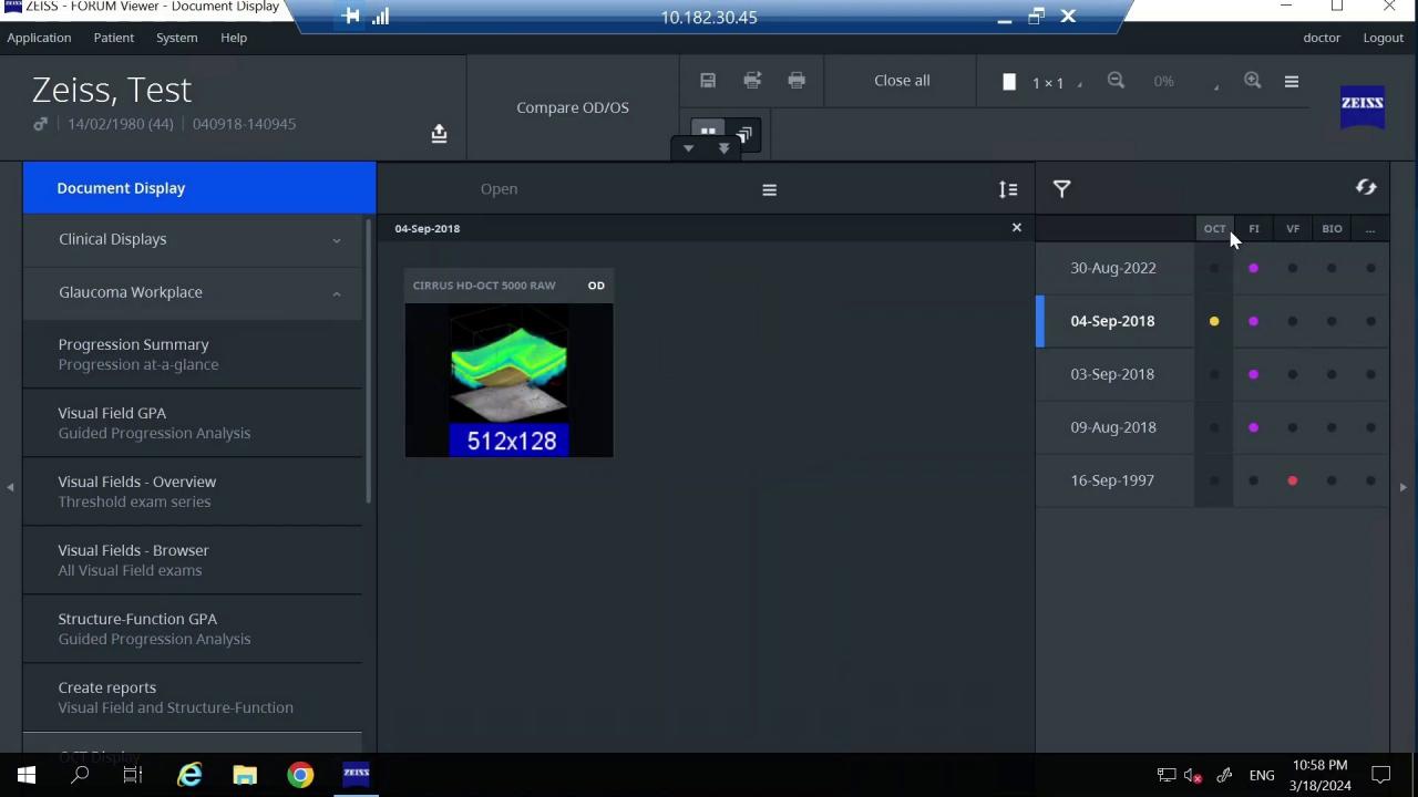 In 30 seconds: How to use the ZEISS FORUM document display