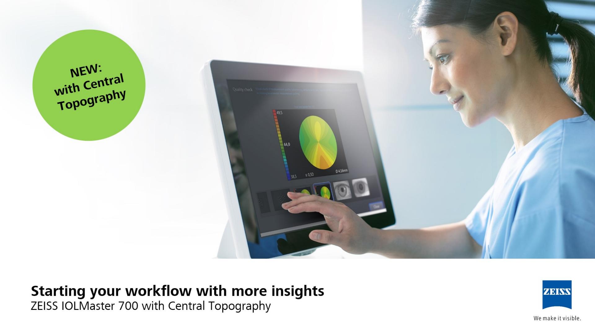 ZEISS IOLMaster 700 – Device set-up & workflow