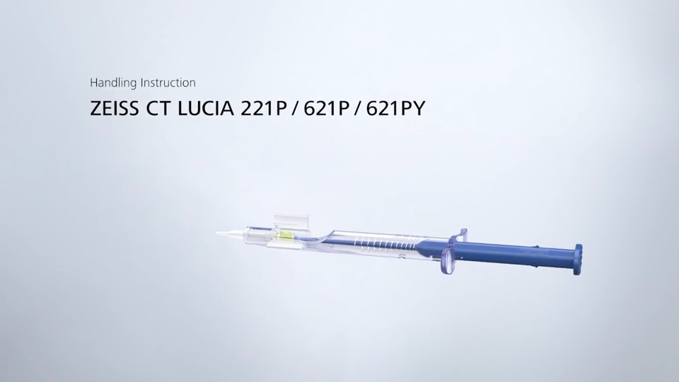 How to implant the ZEISS CT LUCIA 621P/PY