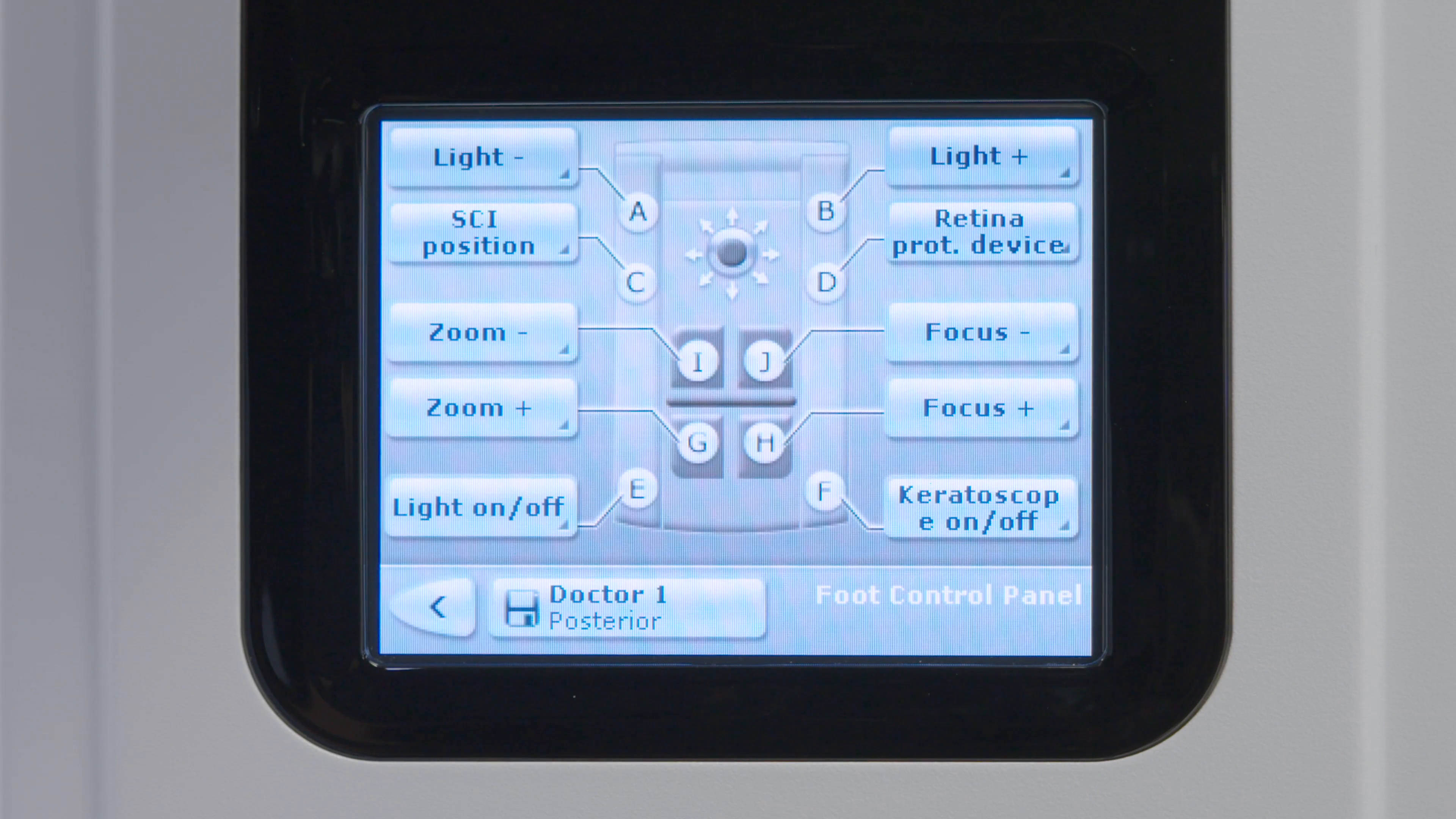 Cómo cambiar los ajustes del pedal de control para un usuario específico