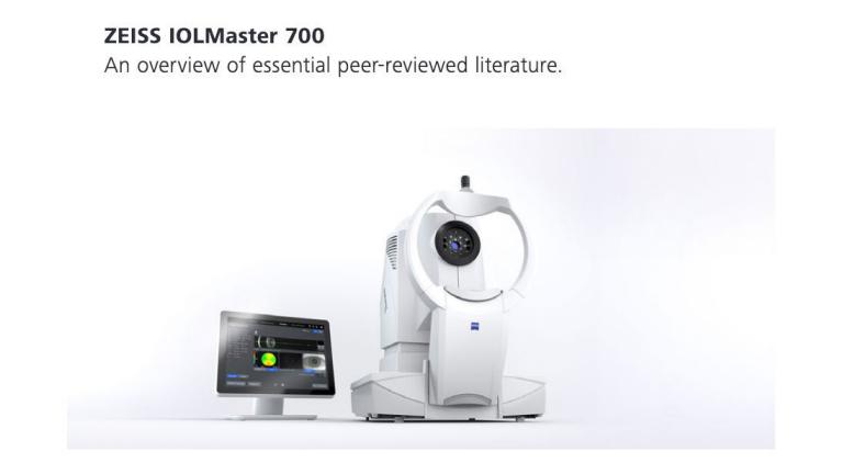 ZEISS IOLMASTER 700 Refurbished - Seven Ophthalmic Equipment Solutions