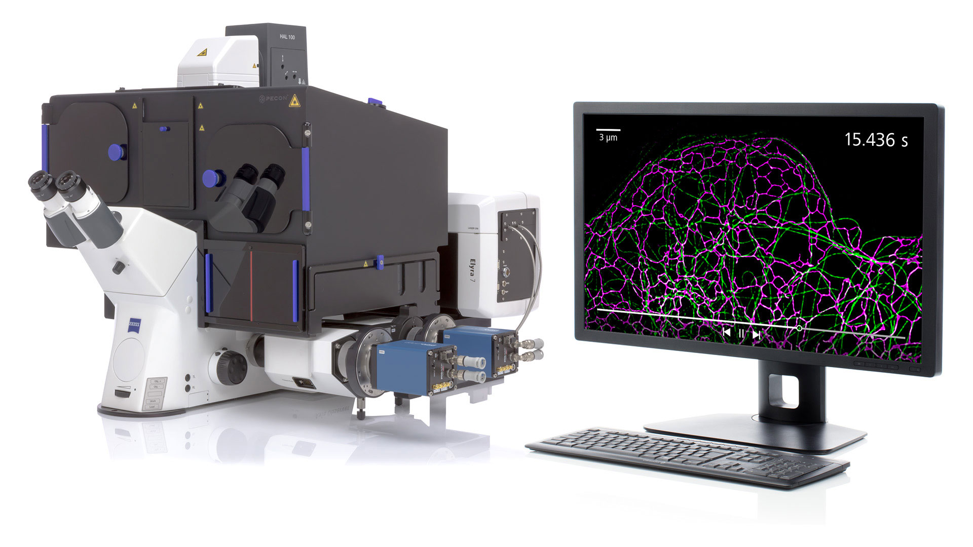 Doubling the resolution of structured illumination microscopy