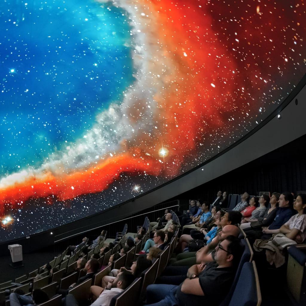 planetarium dome section
