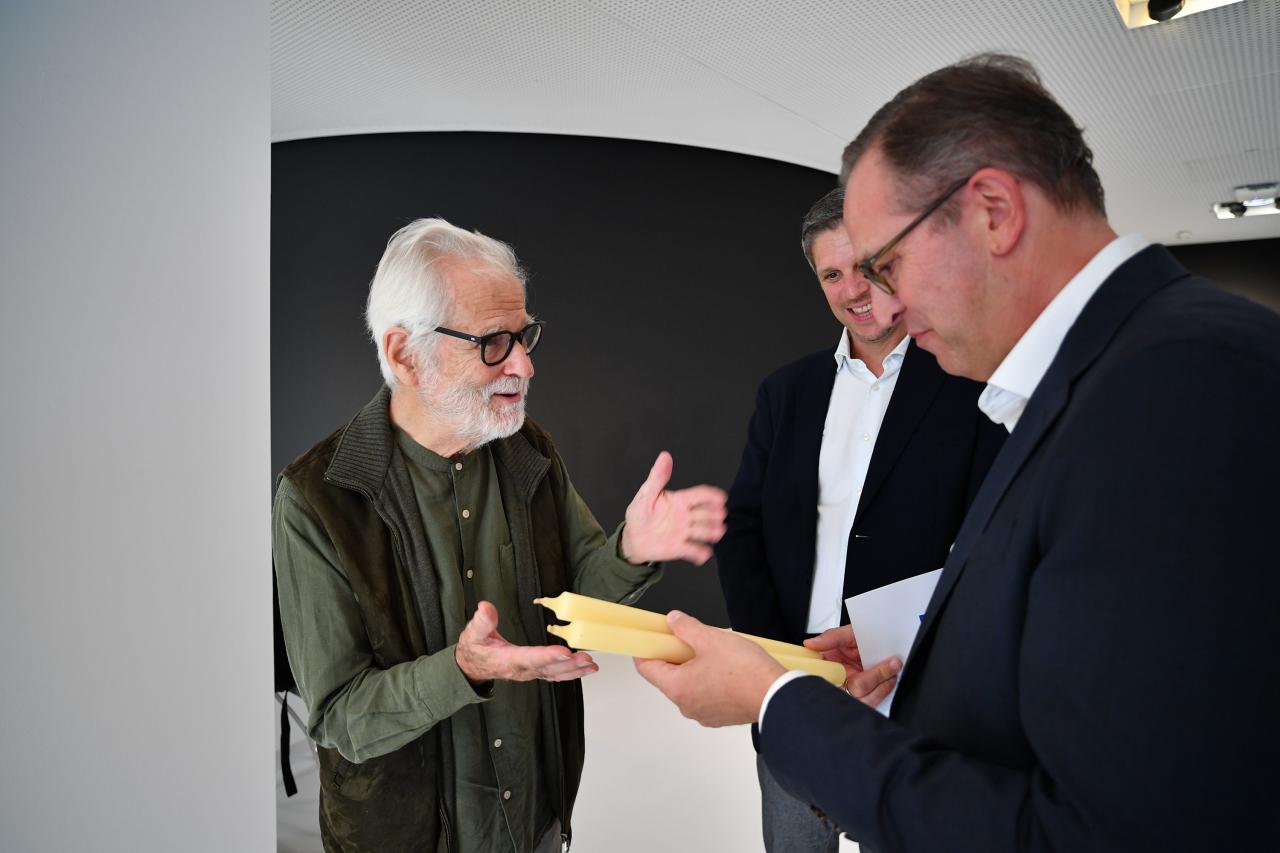 (Probably) the most famous lens in the world comes back home