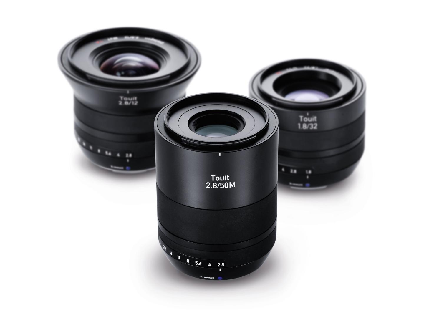 ZEISS Touit Autofocus APS-C lenses for Sony and Fujifilm