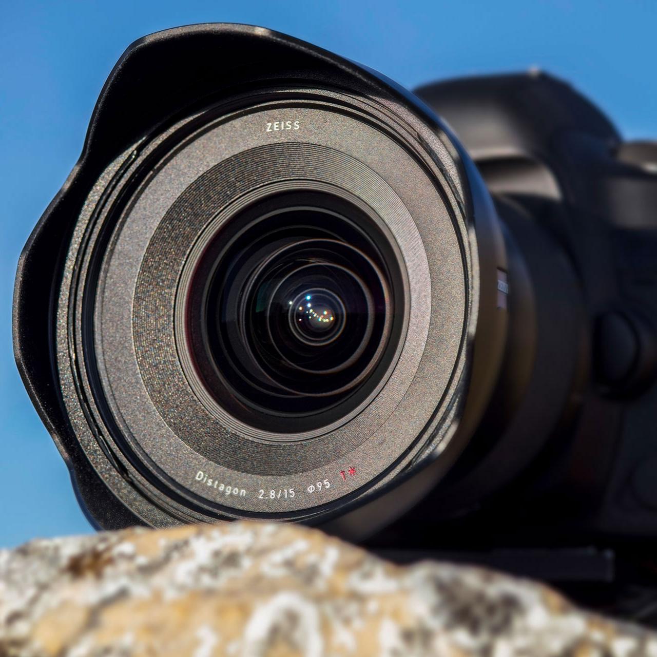 professional camera lens