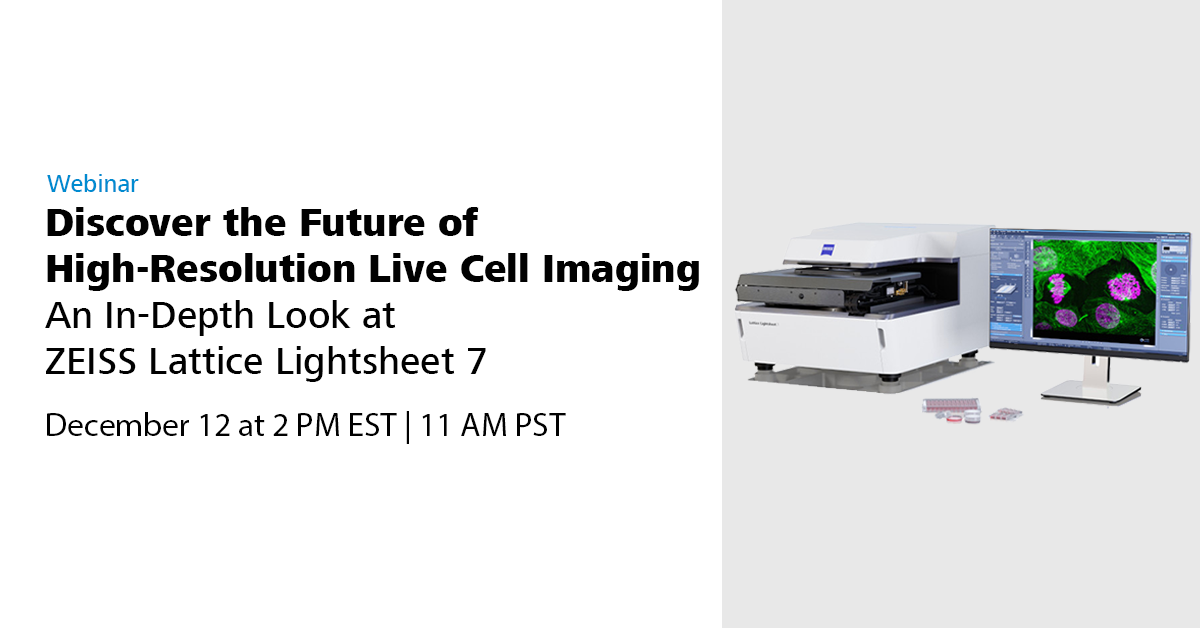 Discover the Future of High-Resolution Live Cell Imaging Webinar