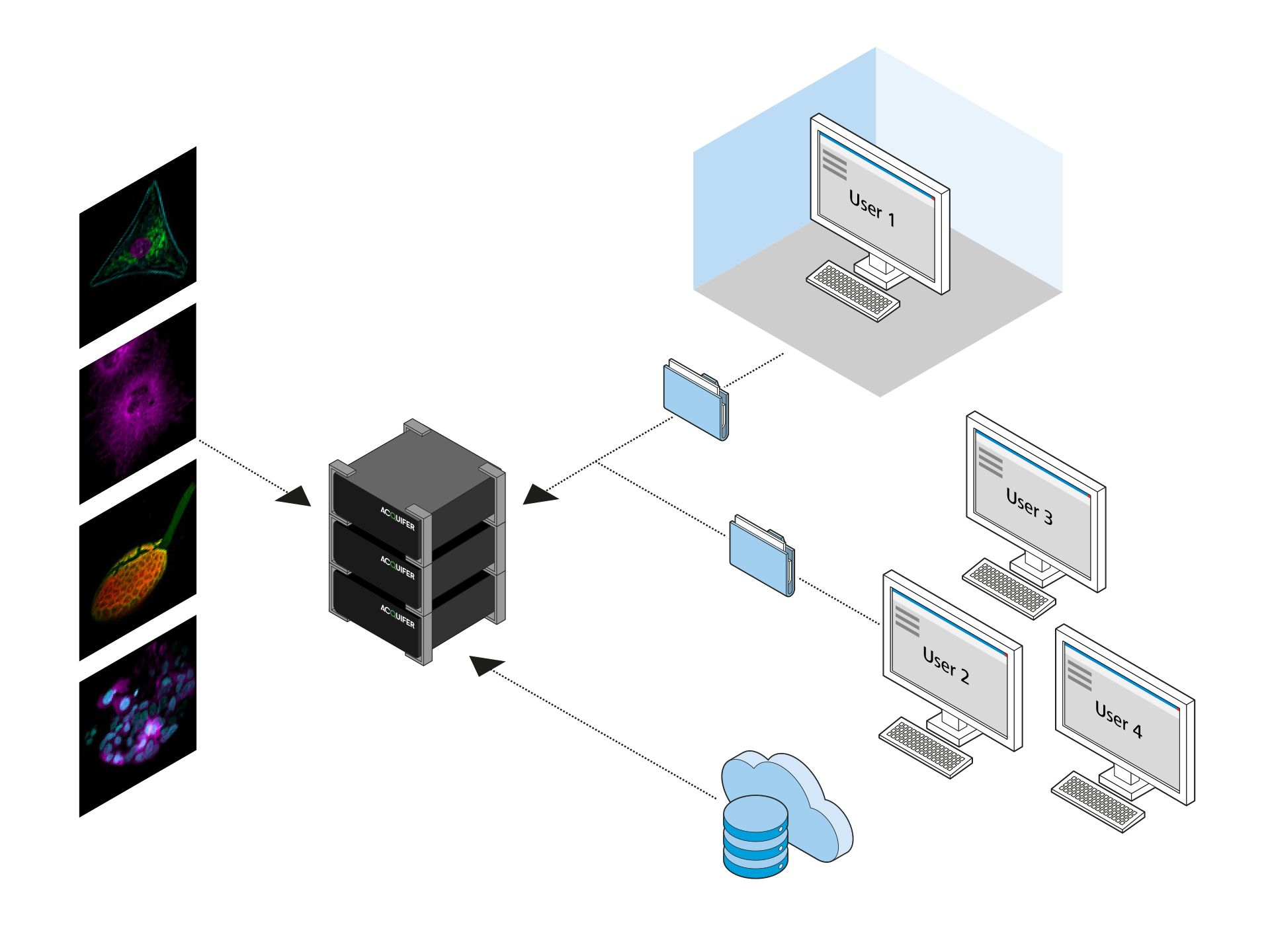 Data Management Solutions for Core Imaging Facilities