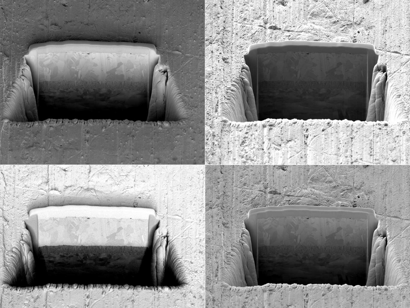 Nanoscale 3D Imaging of Buried Features in Steel and Other Metals