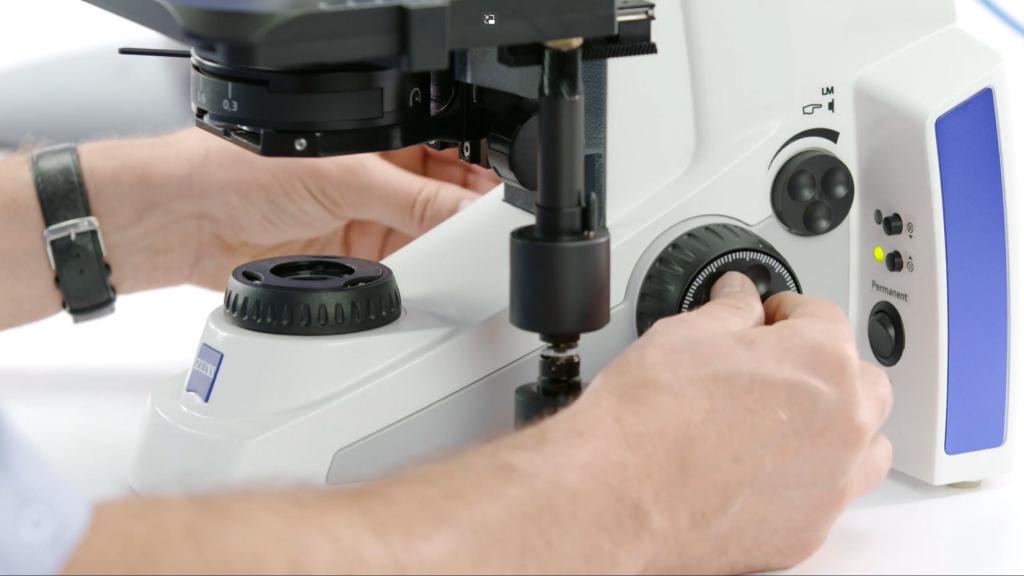 condenser microscope use