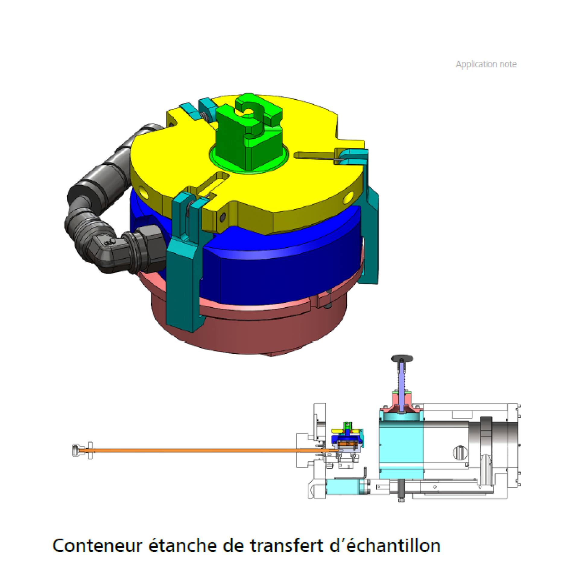 Conteneur étanche de transfert d’échantillon | ZEISS