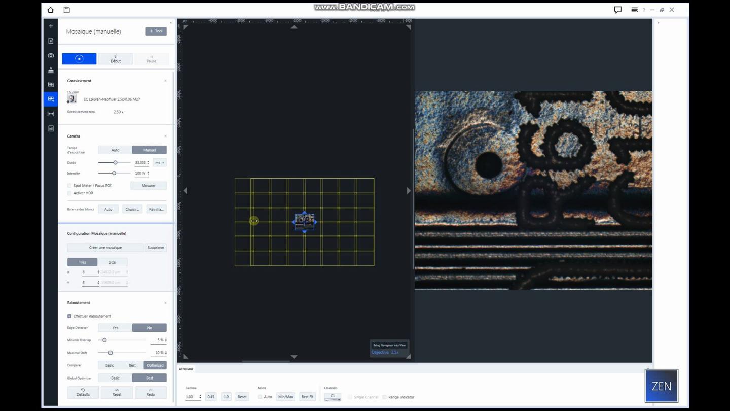 Réaliser une Acquisition 2D avec ZEISS ZEN Core