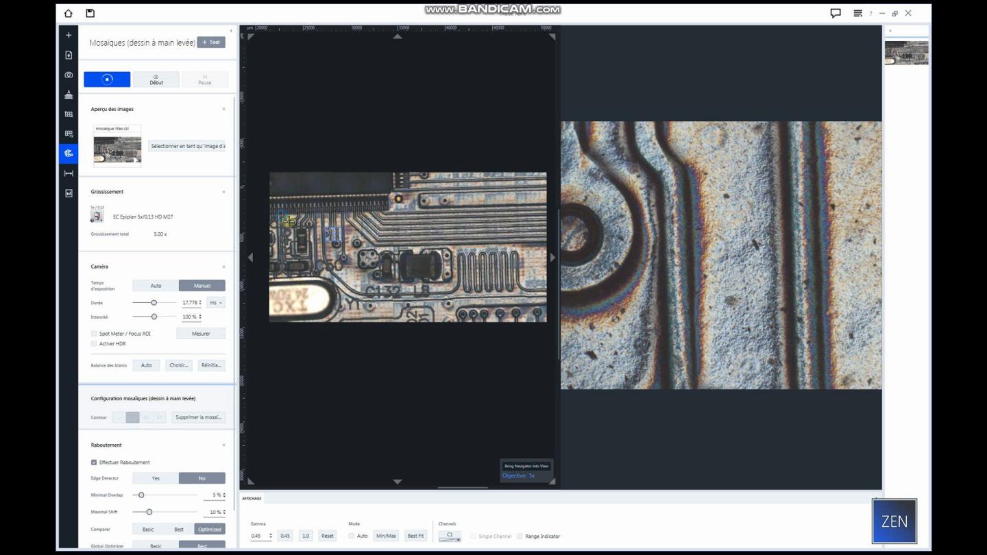 Réaliser une Acquisition 2D avec ZEISS ZEN Core
