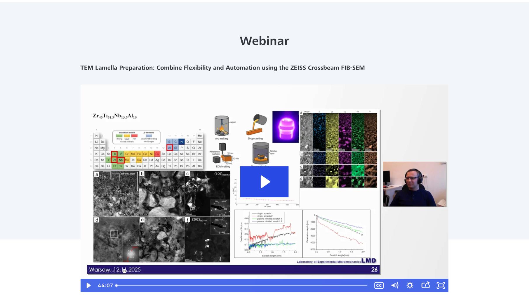 TEM Lamella Preparation: Combine Flexibility and Automation using the ...