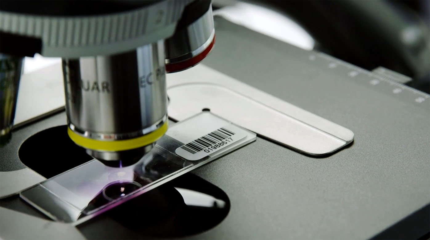 How to scan a barcode with Labscope and Smart Microscopy