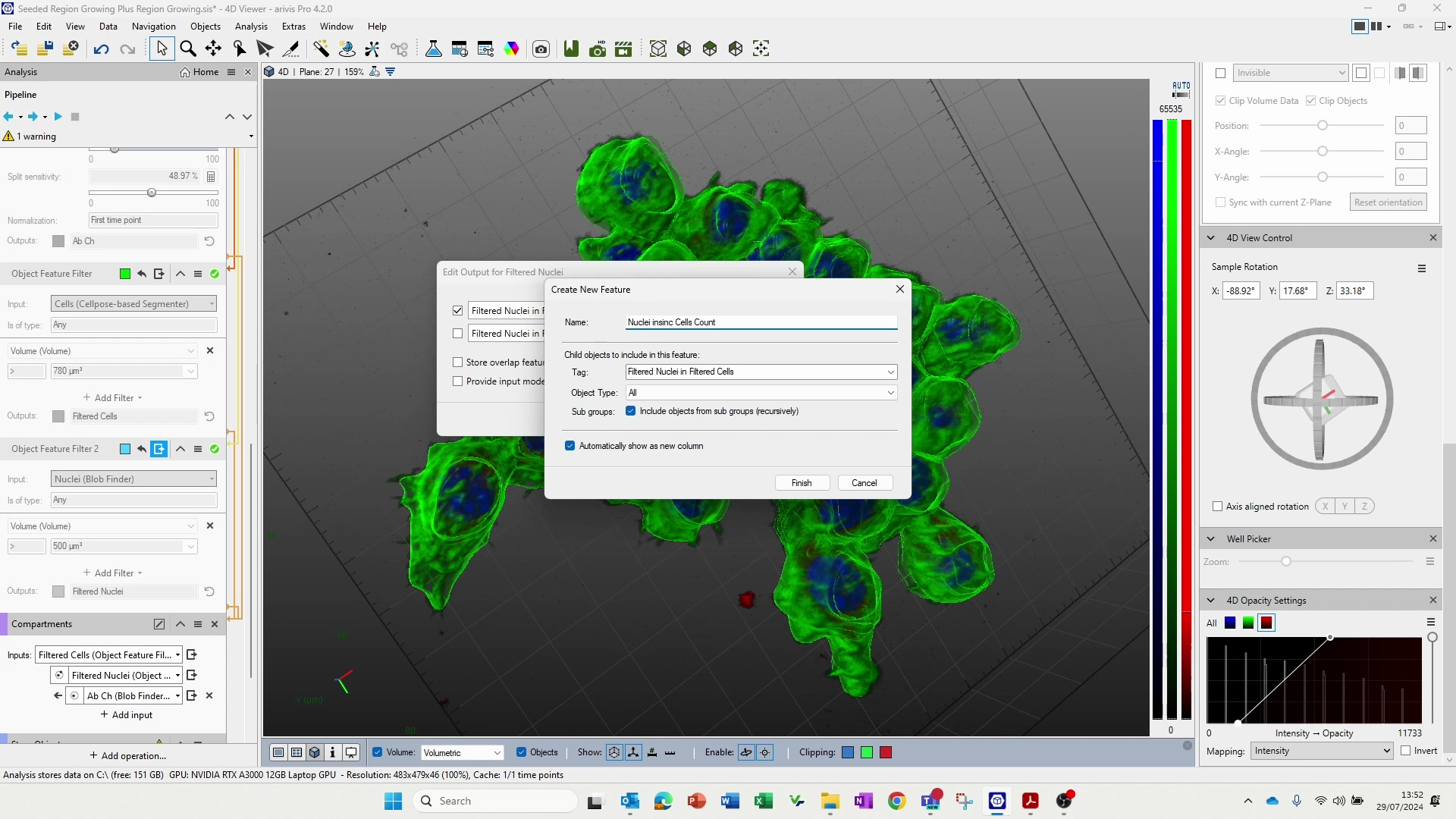 ZEISS arivis Pro Webinar | 3: Advanced 3D Image Analysis Operations