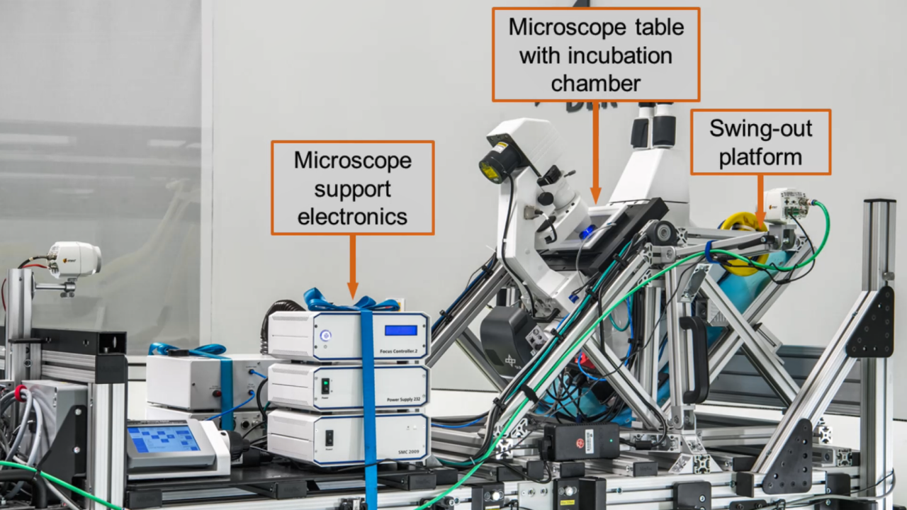 Live Cell Imaging Under Hypergravity: The DLR Hyperscope | ZEISS