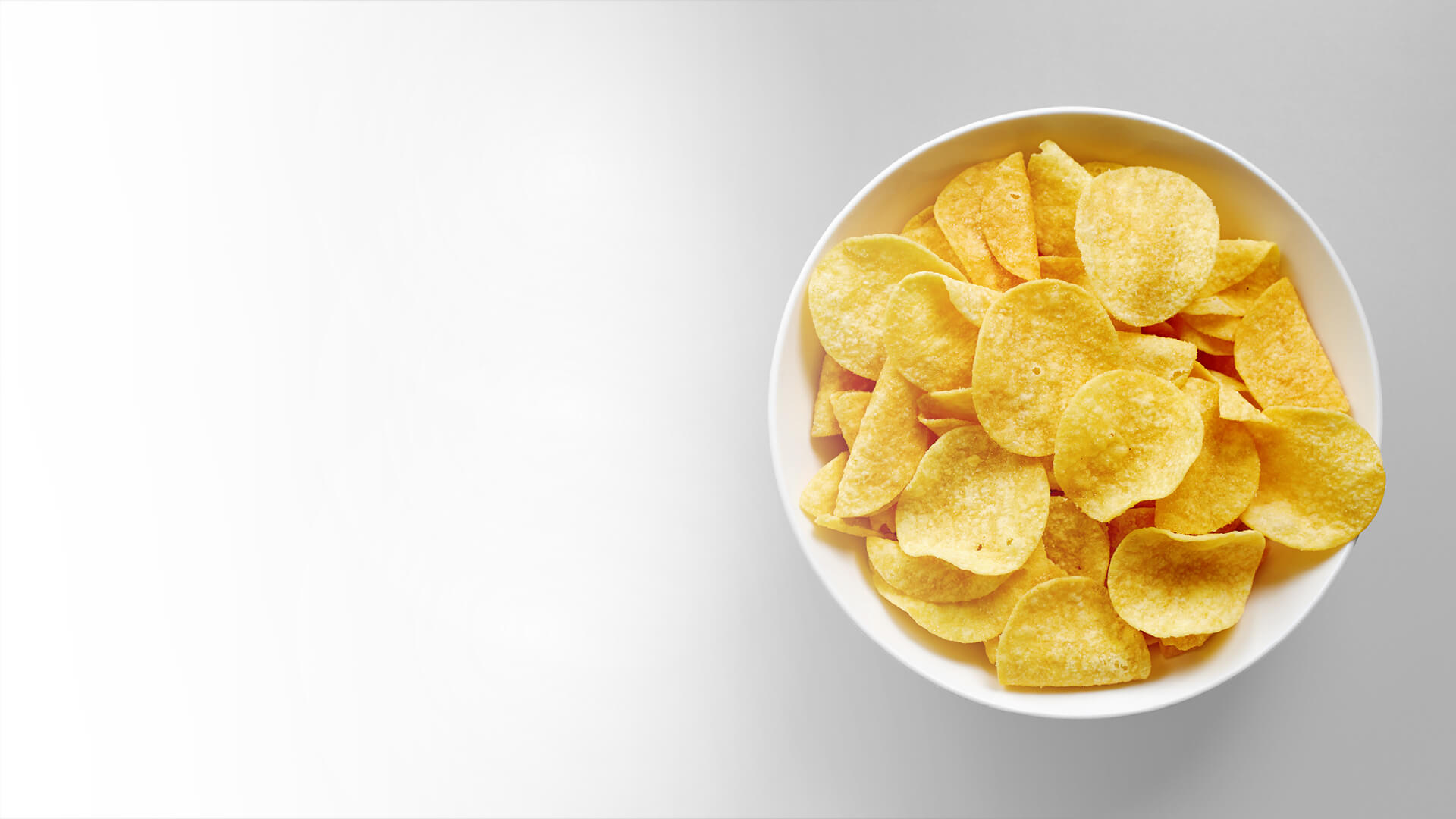 Large Bowl Of Potato Chips