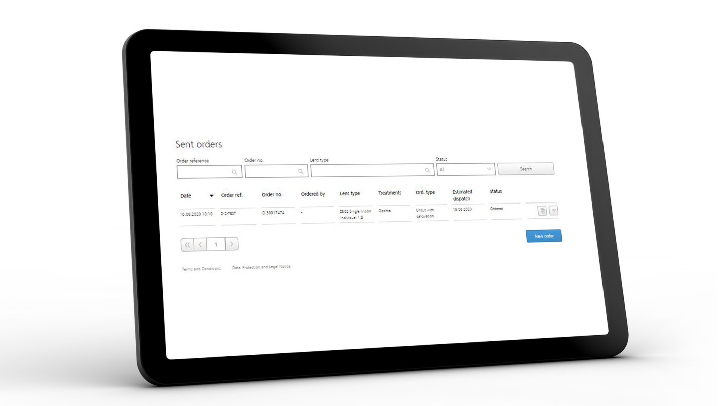 ZEISS VISUSTORE | Lens customization and ordering system