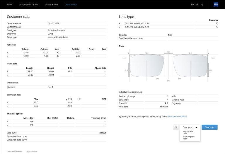ZEISS VISUSTORE - Press Release