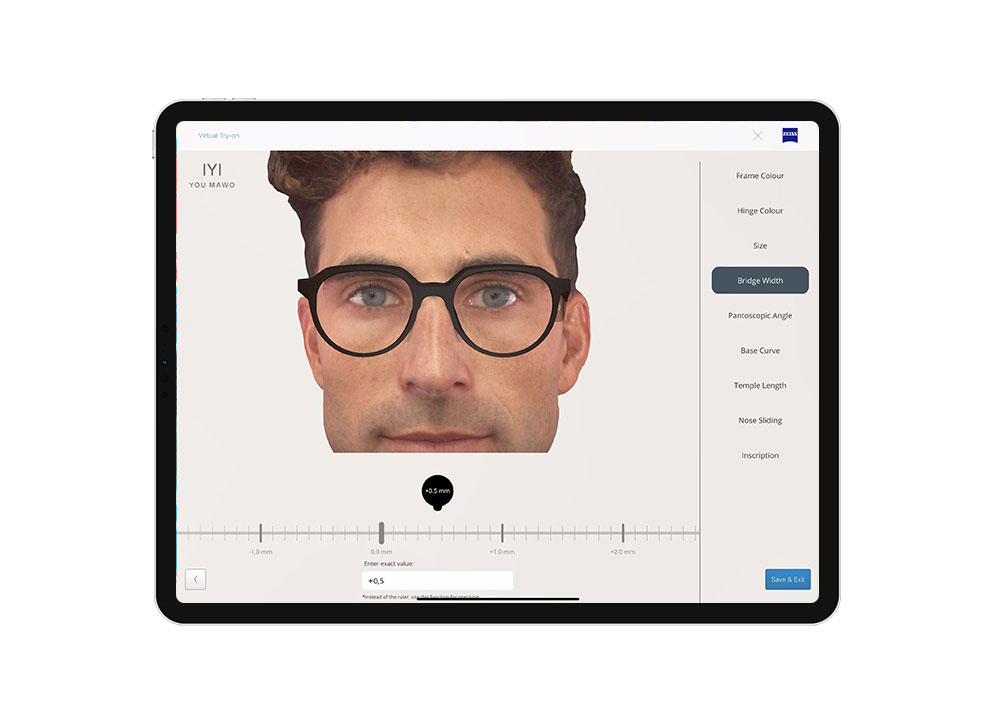 Customized eyeglasses with YOU MAWO and ZEISS