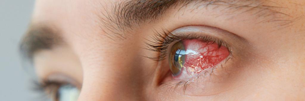 lower eyelid infections in adults